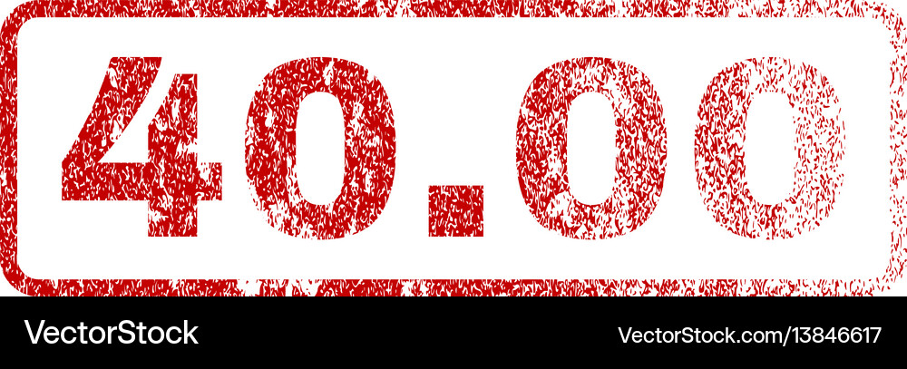 4000 rubber stamp Royalty Free Vector Image - VectorStock