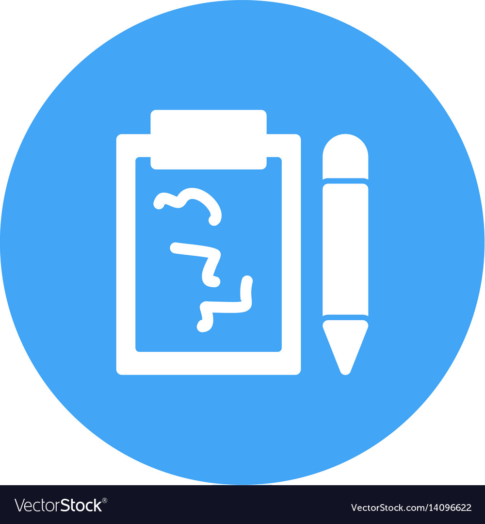 Notepad Royalty Free Vector Image - VectorStock