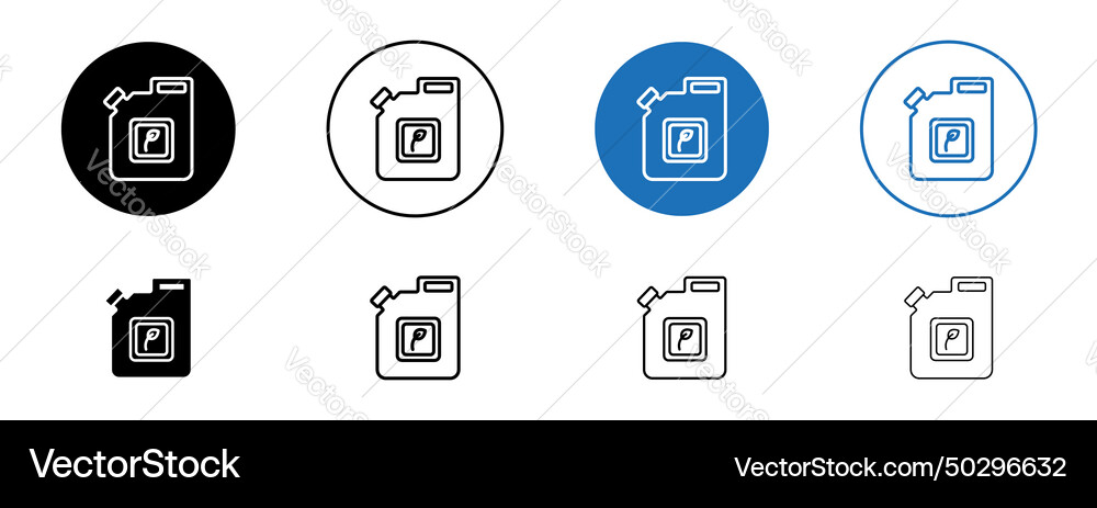 Biofuel icon set fuel ethanol biogas Royalty Free Vector