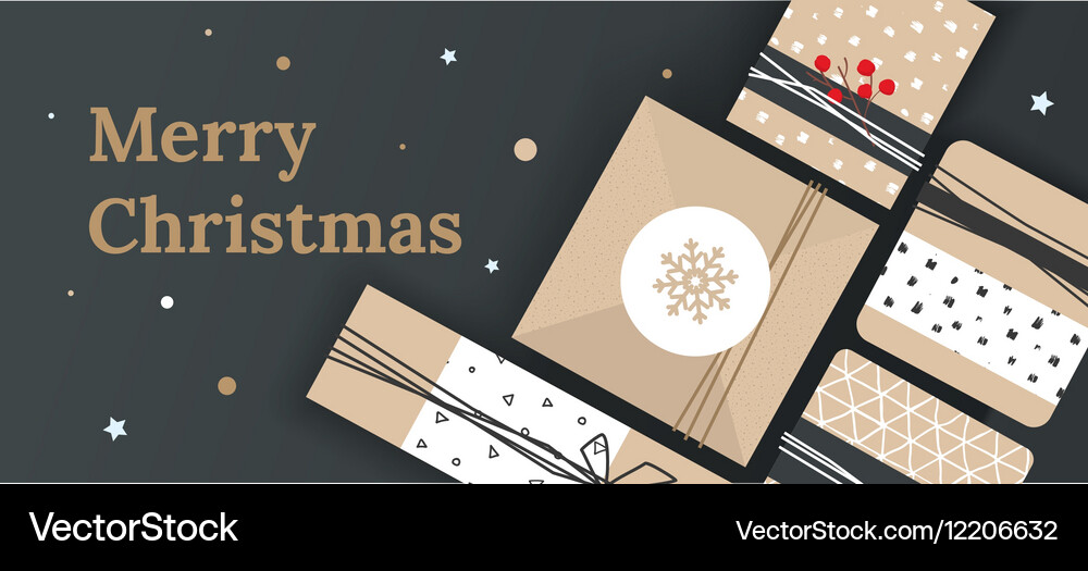 Christmas banner for the store Royalty Free Vector Image