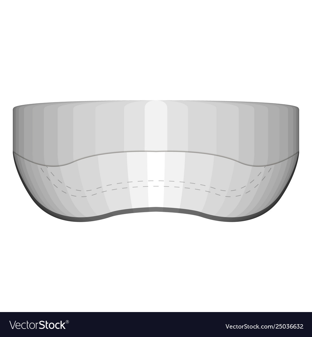 Isolated visor cap image Royalty Free Vector Image