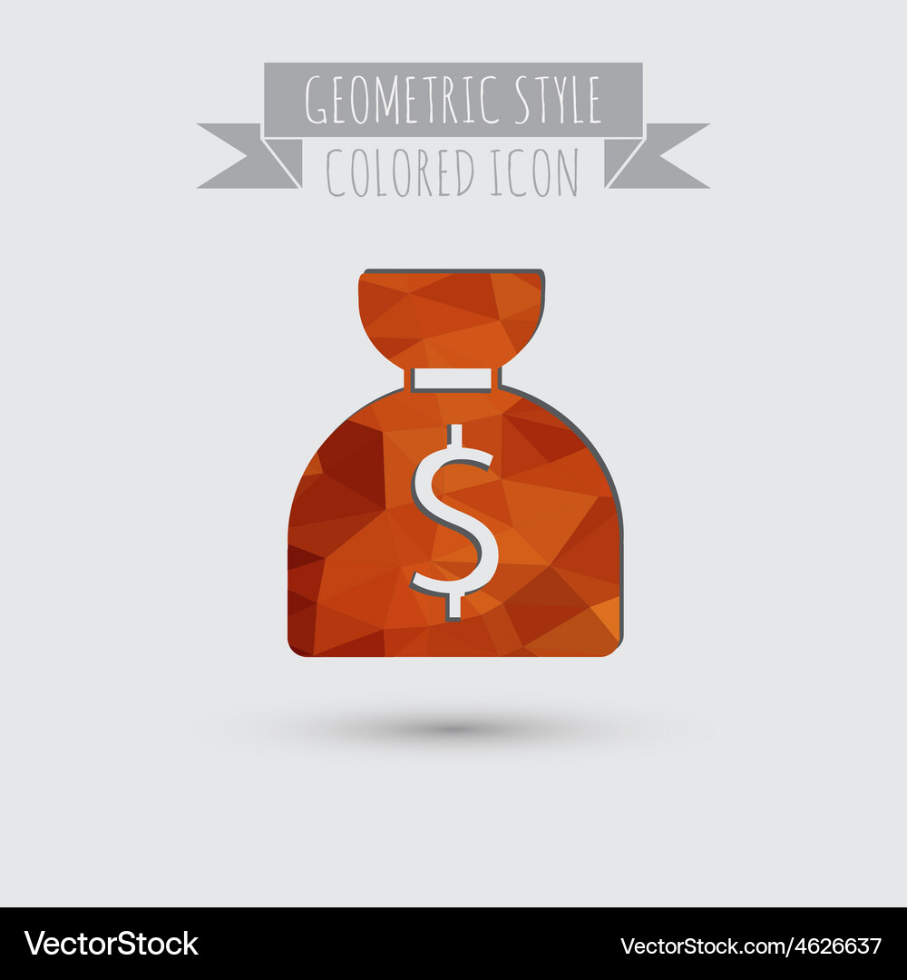 Bag of money Royalty Free Vector Image - VectorStock
