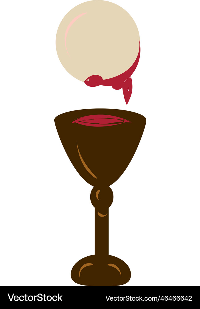 Holy week christian easter icon symbols Royalty Free Vector