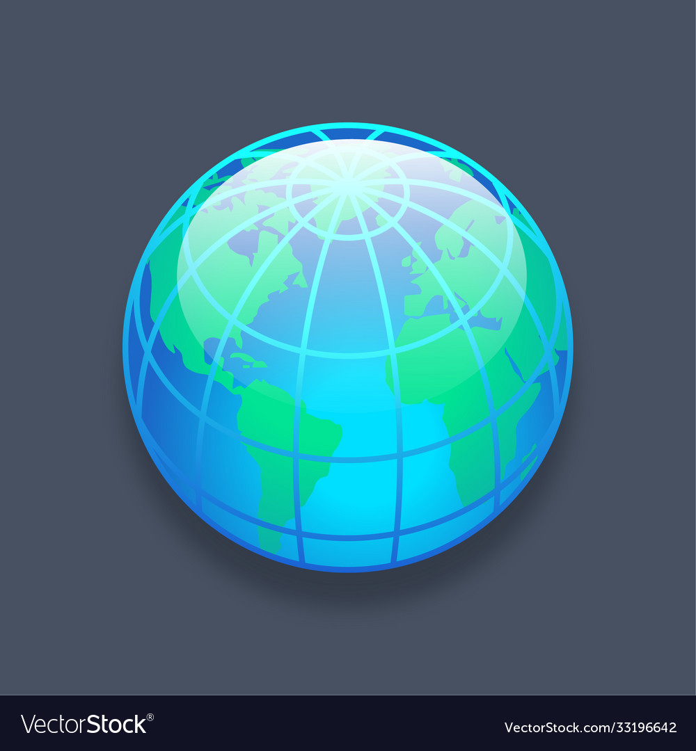 World map Royalty Free Vector Image - VectorStock