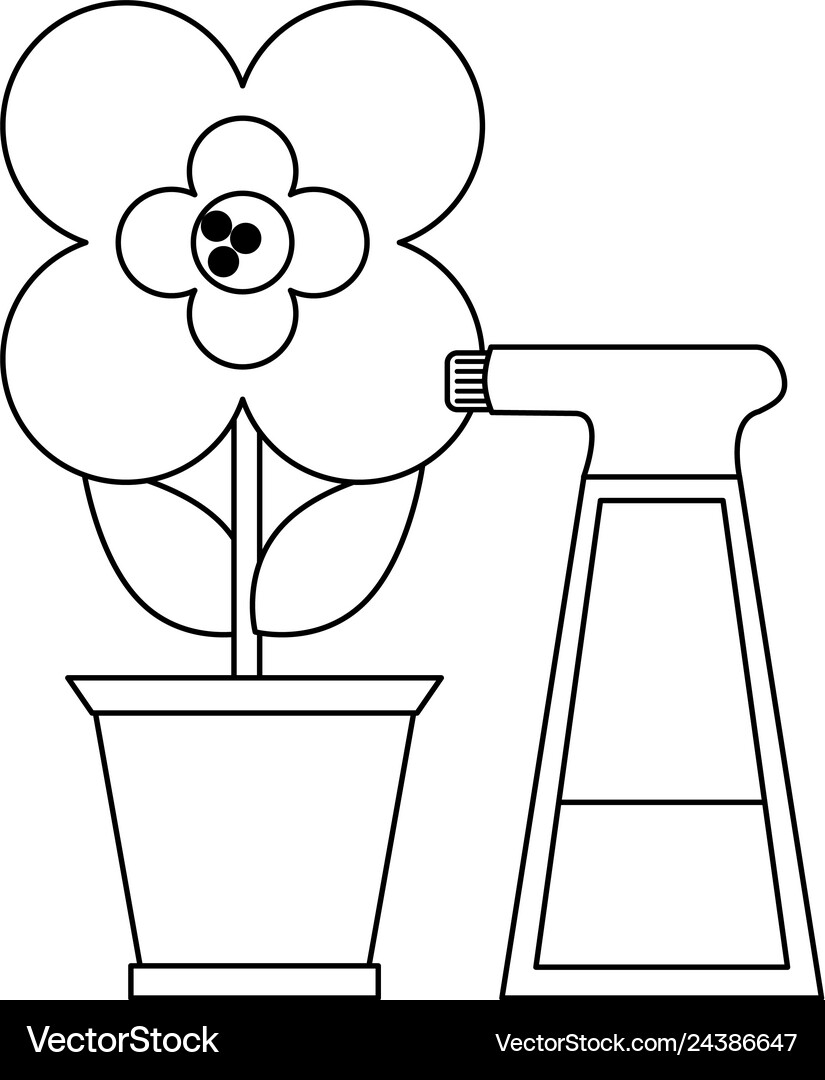 Gardening Tools Clipart Black And White