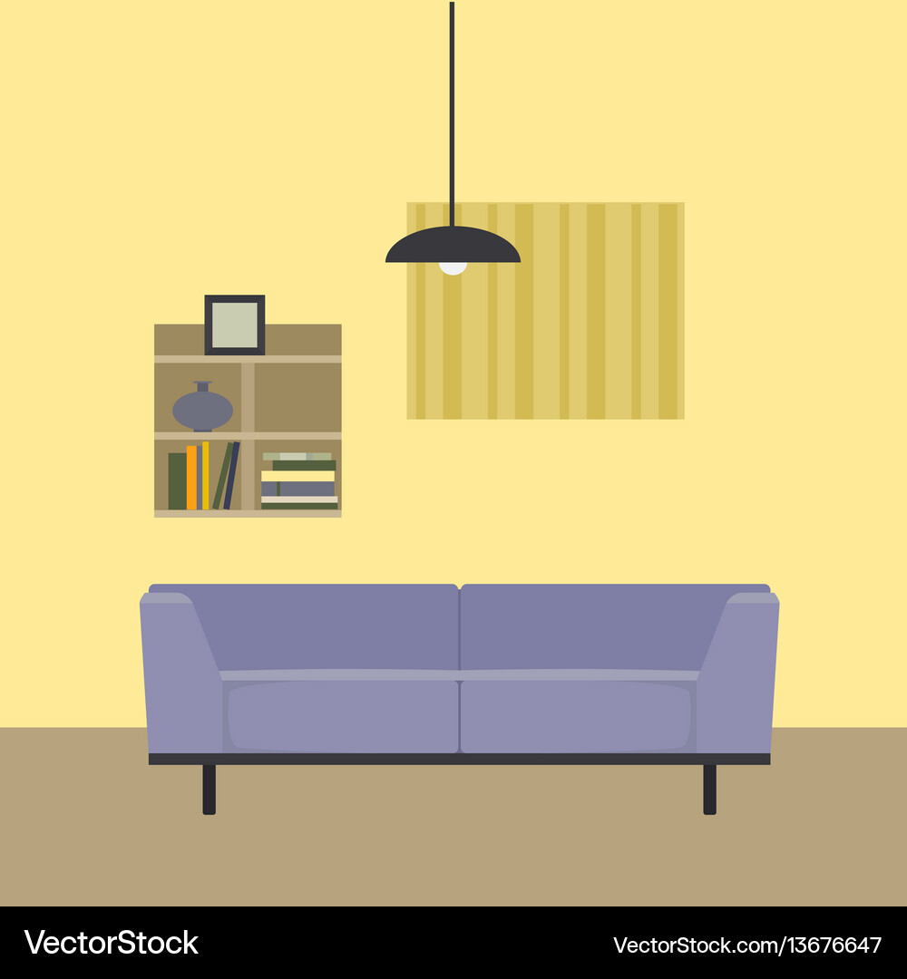 Interior of the room Royalty Free Vector Image