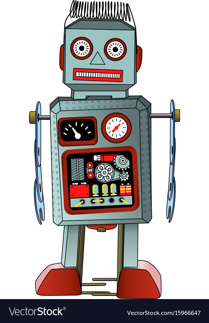 Robot Royalty Free Vector Image - VectorStock