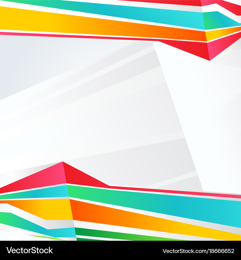 Abstract digital geometric background with place Vector Image