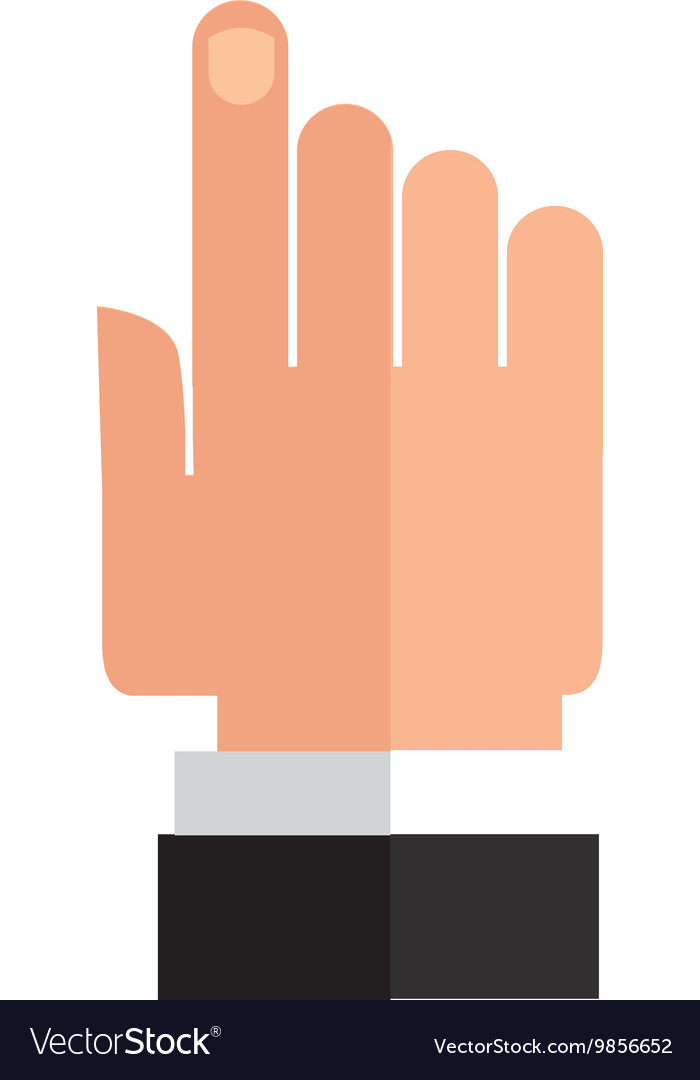 Pointer hand icon Royalty Free Vector Image - VectorStock