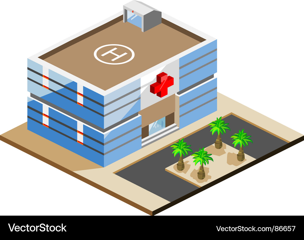 Hospital and medical Royalty Free Vector Image