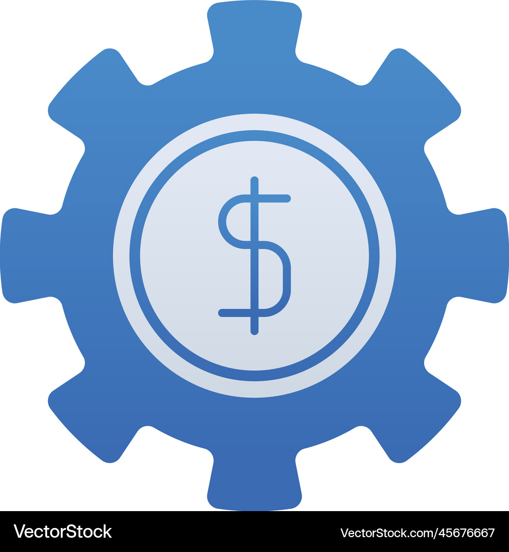 Finance management business management icon Vector Image
