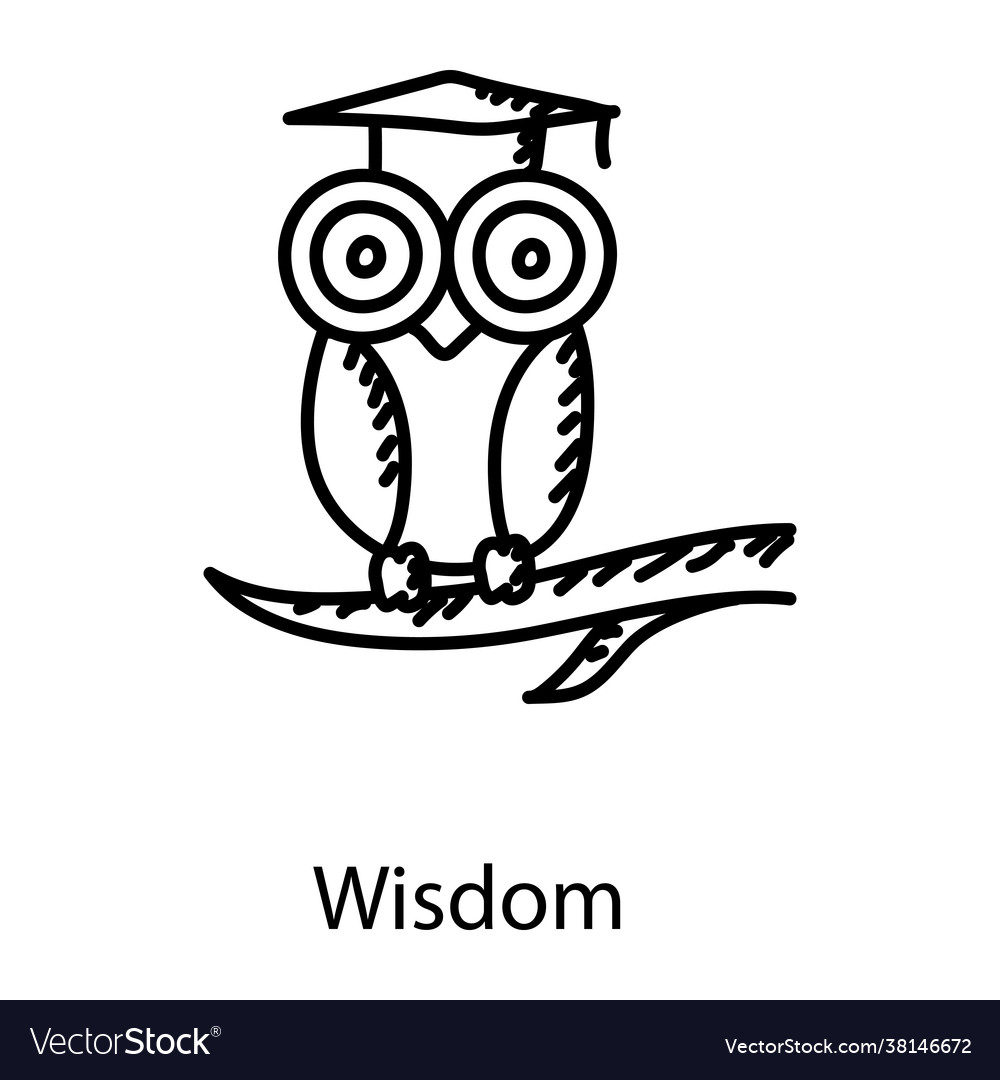 Wisdom Royalty Free Vector Image - VectorStock