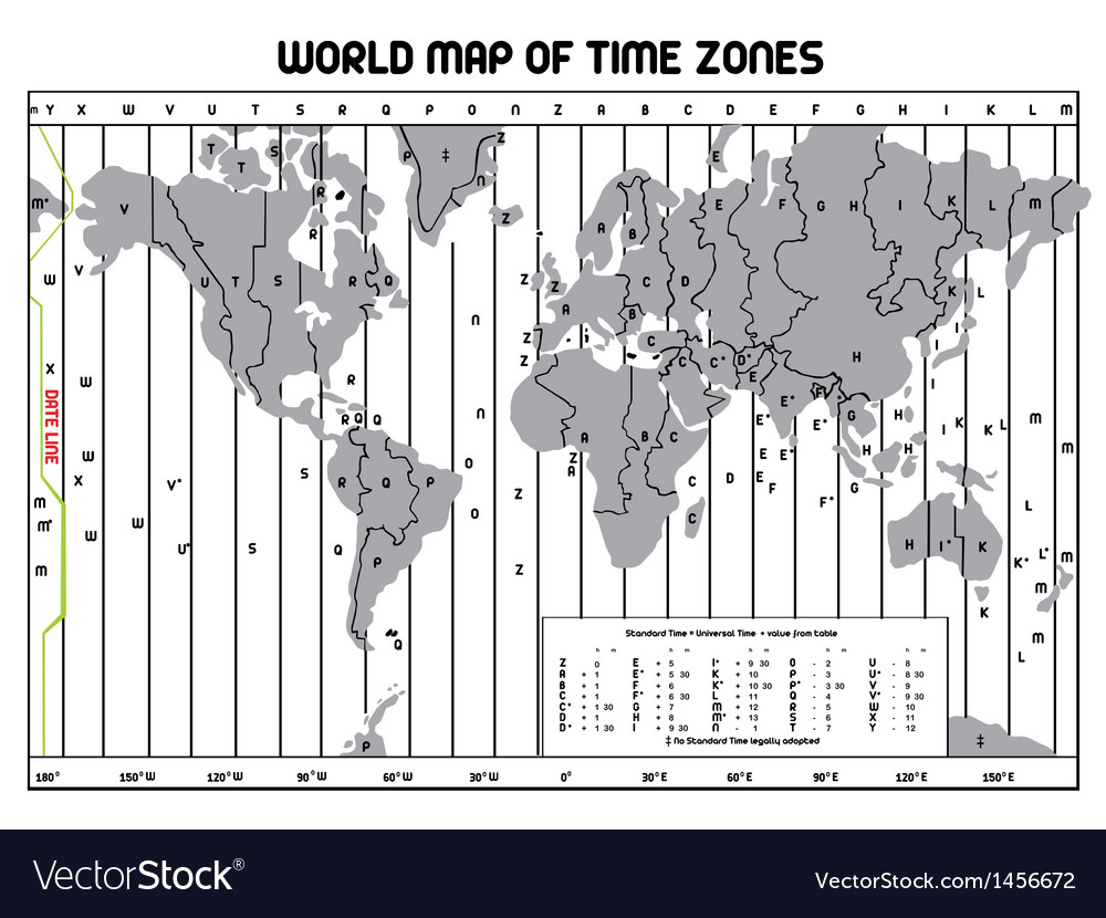 World map Royalty Free Vector Image - VectorStock