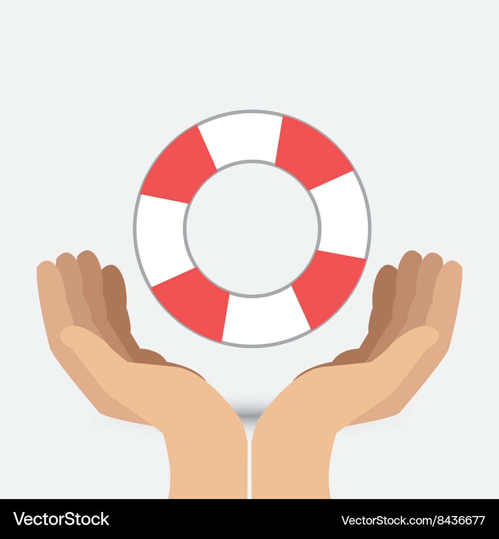 Graphic design of insurance editable Royalty Free Vector