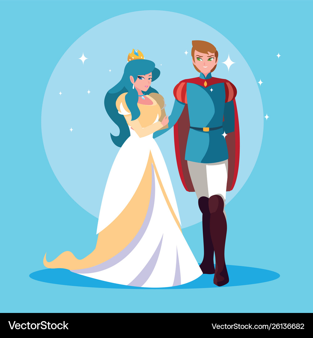 Cartoon Prince And Princess Drawing Amazon.com: 2 Pcs Prince Princess
