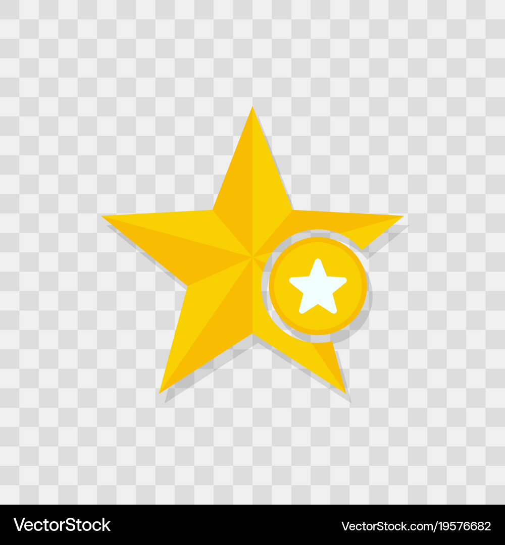 Star icon favorite Royalty Free Vector Image - VectorStock