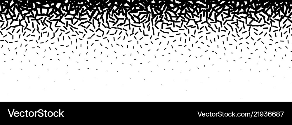 Black and white banner with abstract monochrome Vector Image