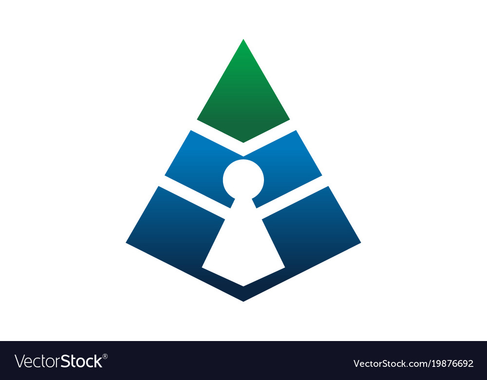 Triangle security Royalty Free Vector Image - VectorStock