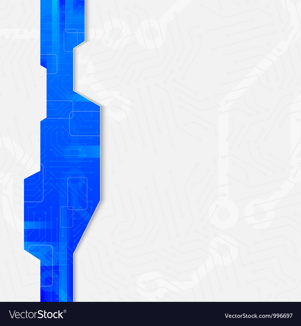 Abstract technology frame Royalty Free Vector Image