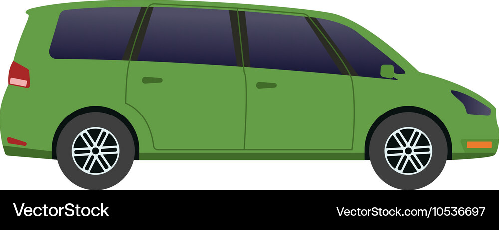 Car transport isolated on white Royalty Free Vector Image