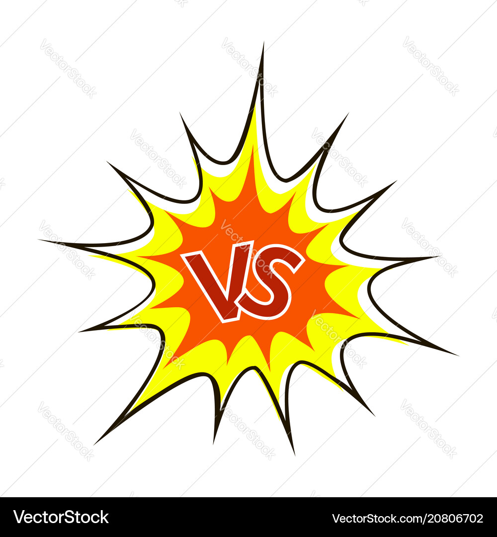 Concept of confrontation together standoff Vector Image