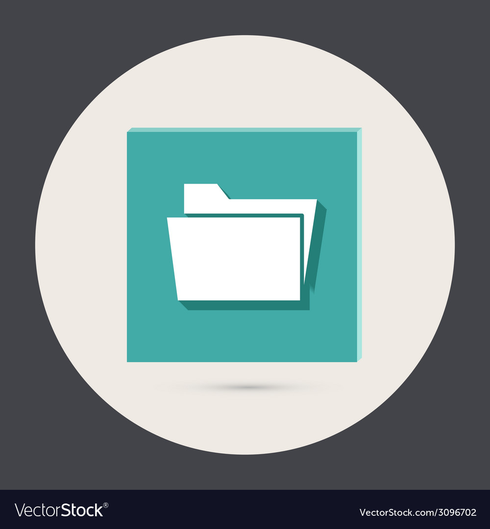 Folder for documents Royalty Free Vector Image