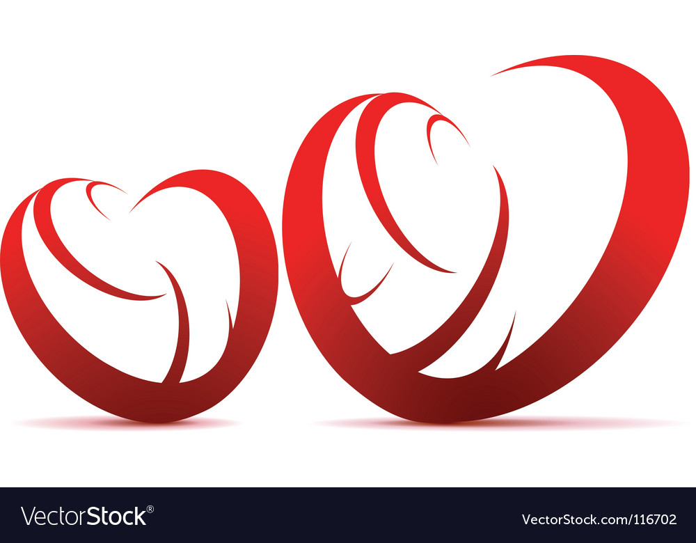 Hearts Royalty Free Vector Image - VectorStock
