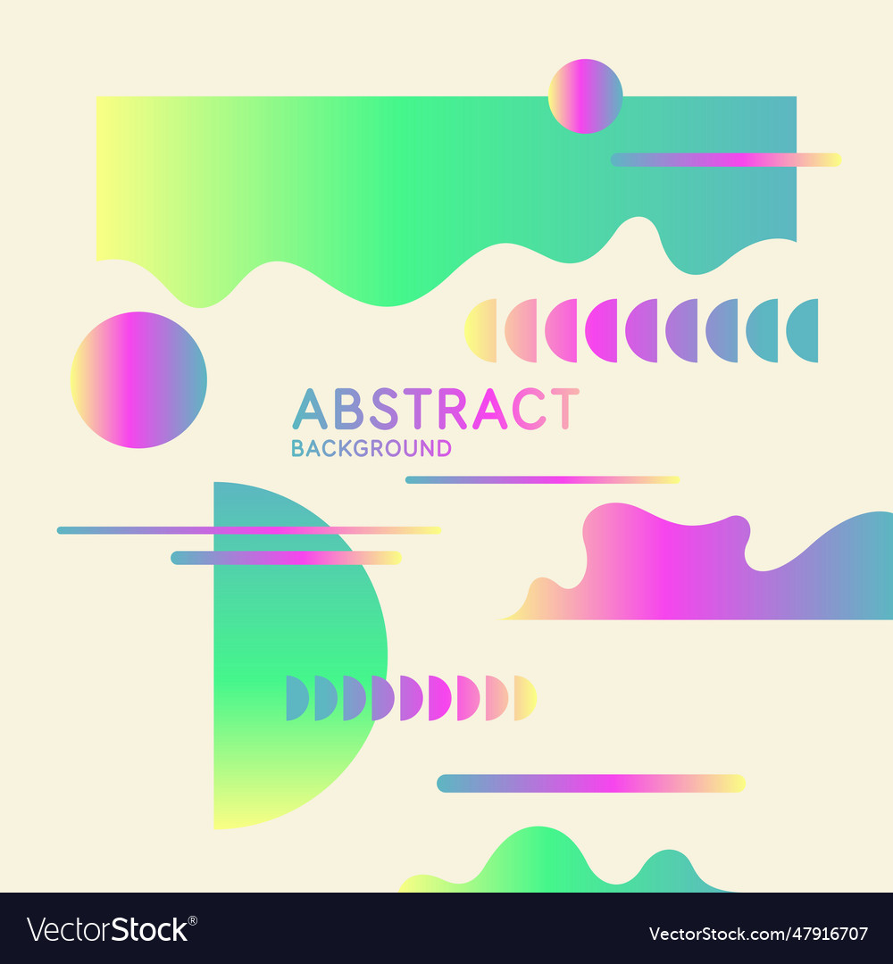 Abstract background with simple elements an image Vector Image
