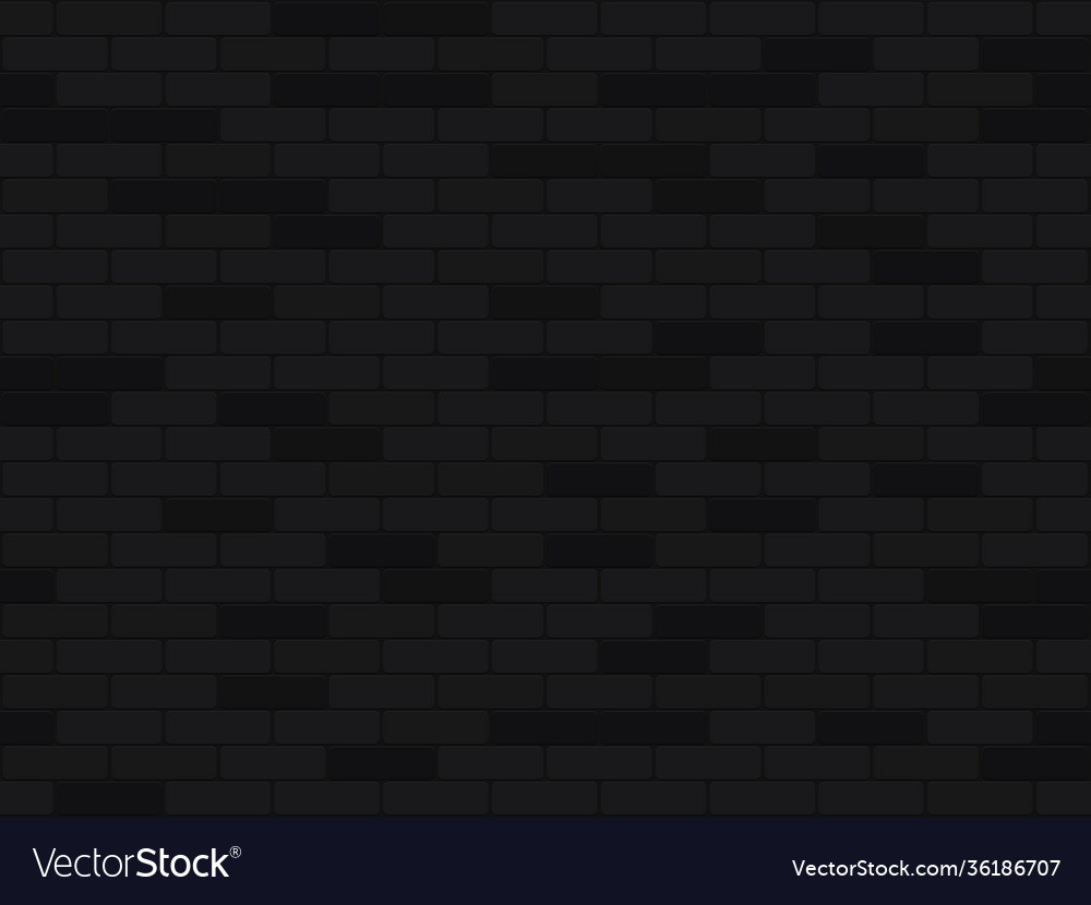 Brick wall pattern seamless background realistic Vector Image