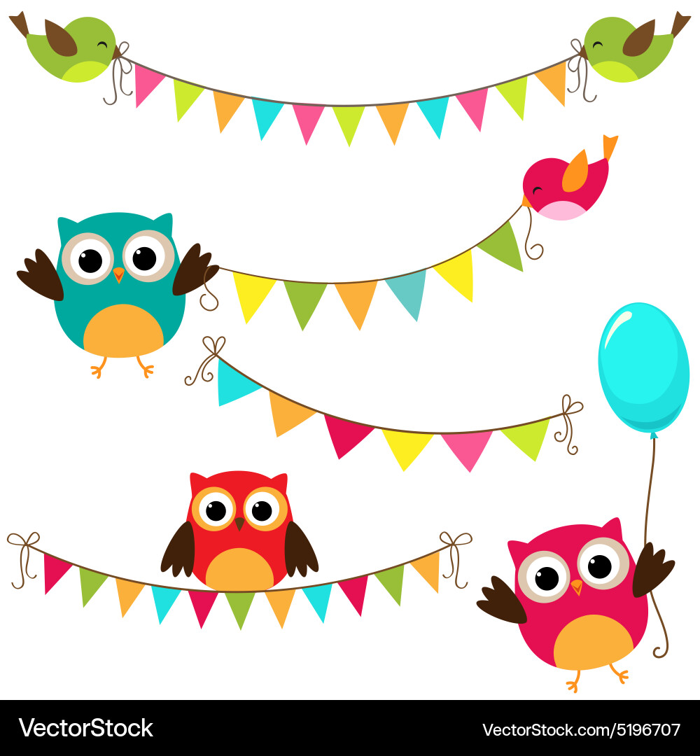 Bunting Royalty Free Vector Image - VectorStock