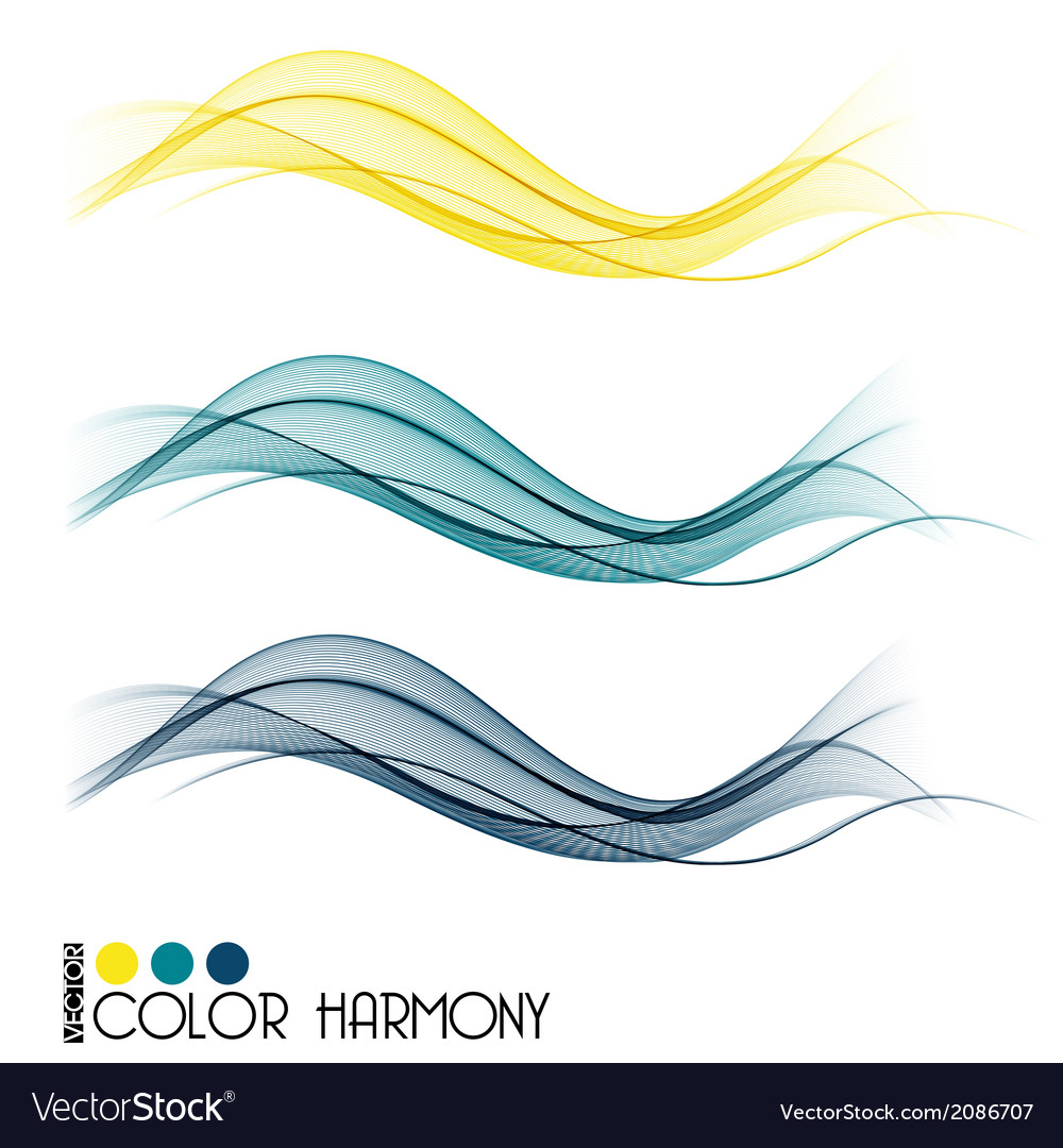 Set color curve lines Royalty Free Vector Image Set color curve lines Royalty Free Vector Image
