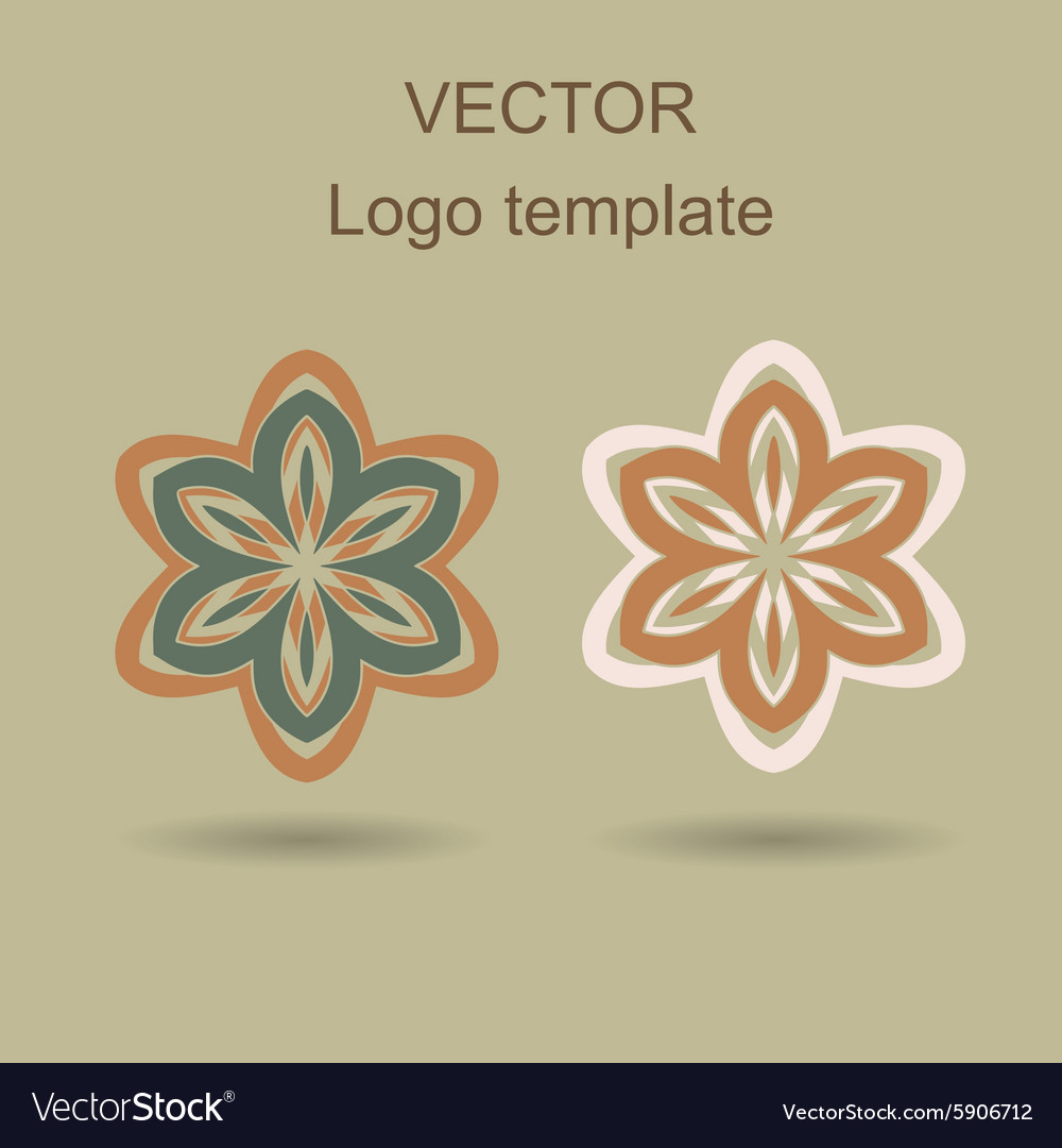 Abstract logo design template Royalty Free Vector Image