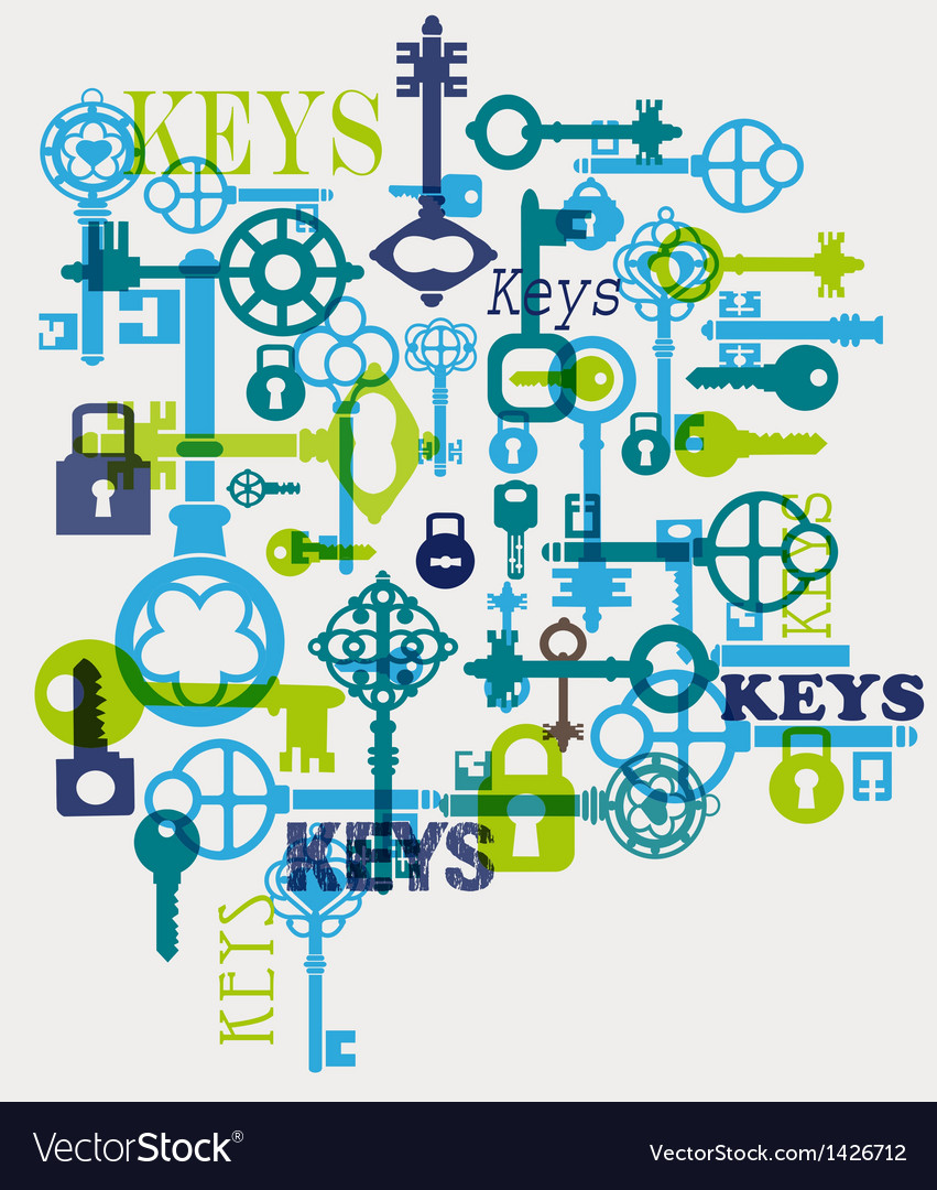 Keys Royalty Free Vector Image - VectorStock