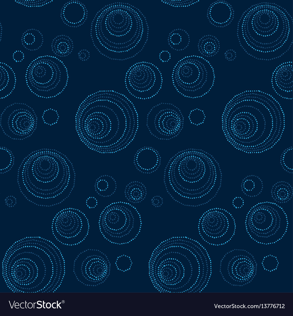 Luxury abstract seamless pattern modern dot and Vector Image