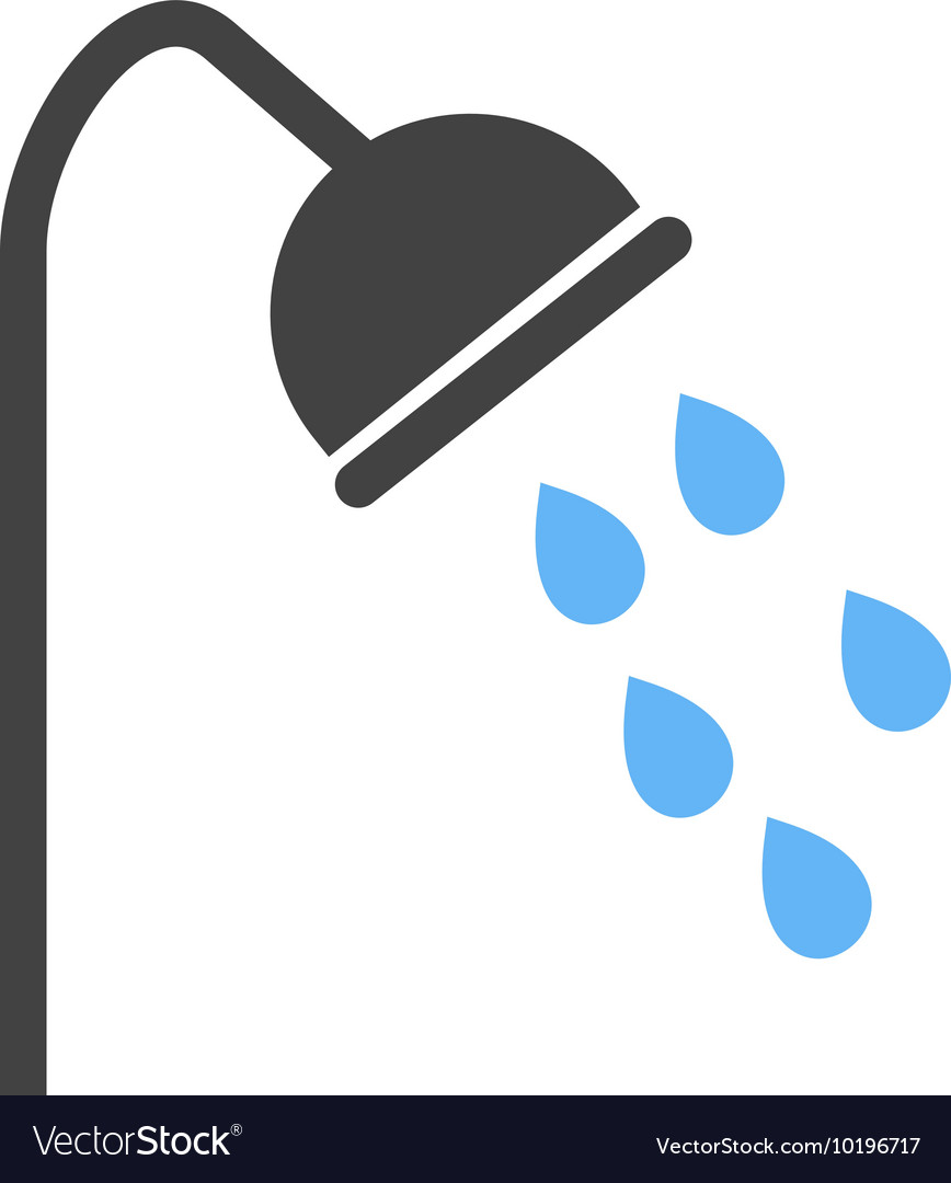 Shower Royalty Free Vector Image - VectorStock