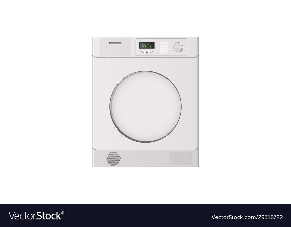Drying electric machine Royalty Free Vector Image