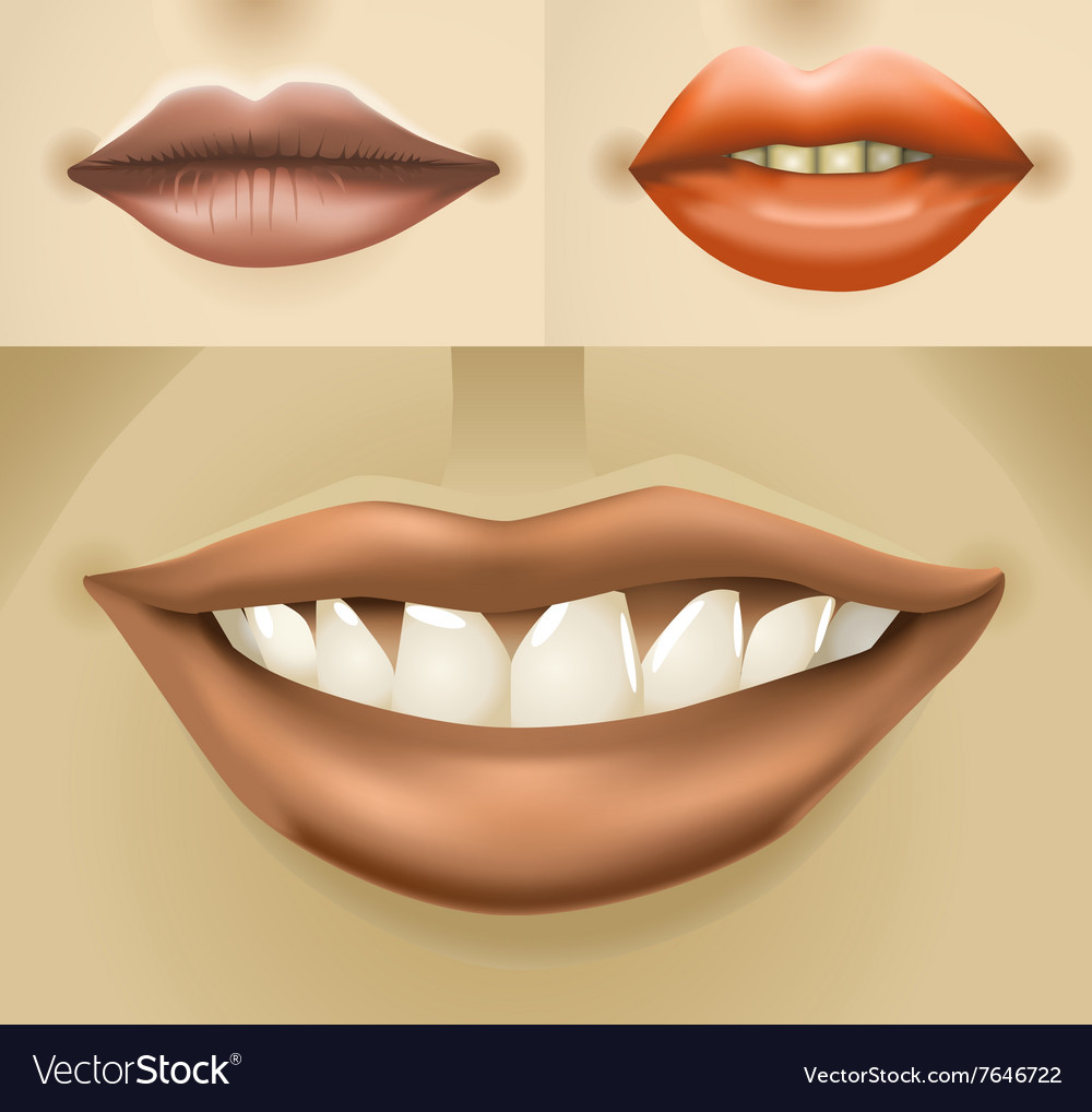 Lips Royalty Free Vector Image - VectorStock