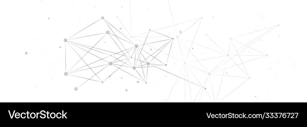 Medical background with geometric connecting lines