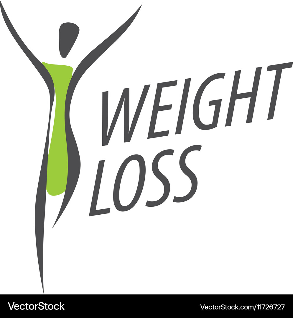 Weight loss logo Royalty Free Vector Image - VectorStock