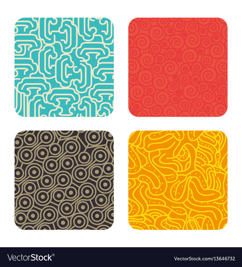 Abstract pattern background icon Royalty Free Vector Image