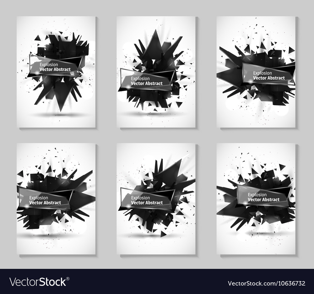 An abstract explosion Royalty Free Vector Image