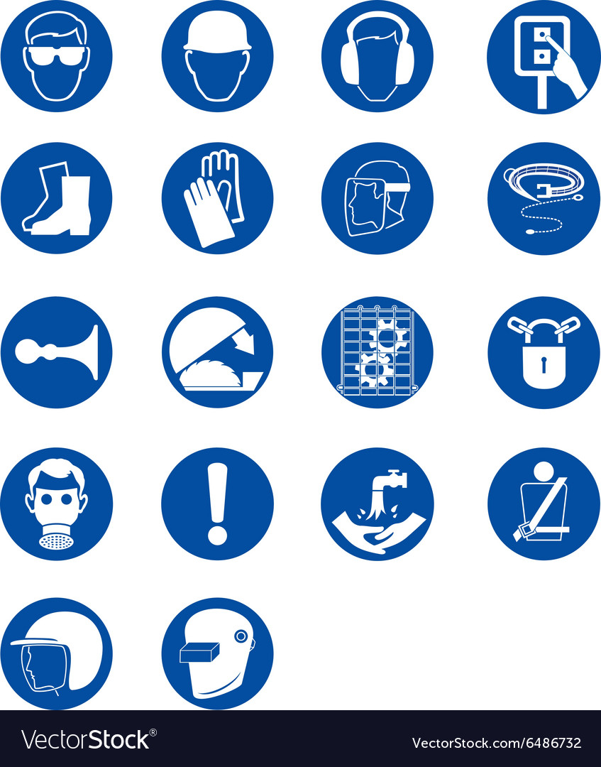 Commanded signs Royalty Free Vector Image - VectorStock