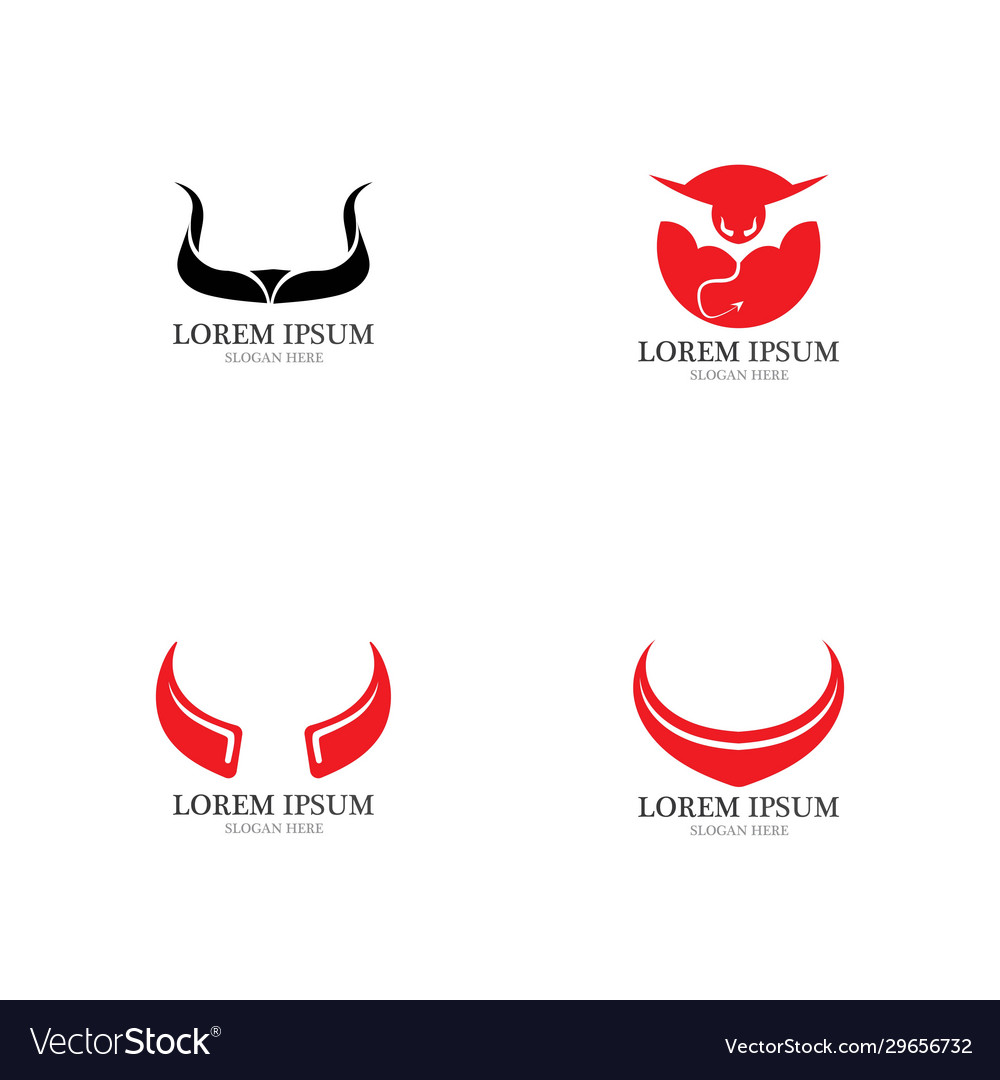 Devil horn icon Royalty Free Vector Image - VectorStock