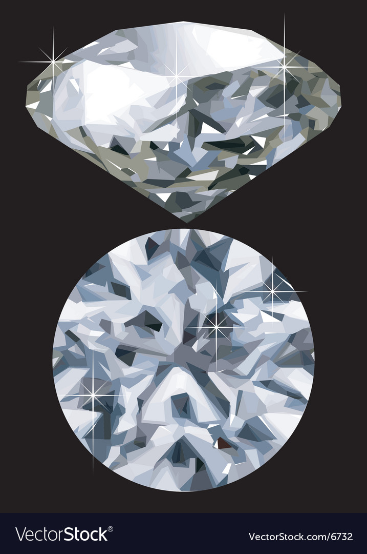 Diamond Royalty Free Vector Image - VectorStock