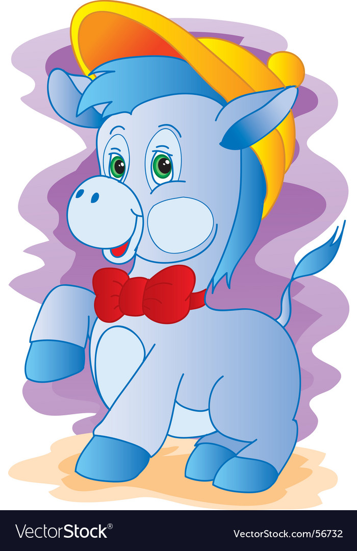 Donkey Royalty Free Vector Image - VectorStock