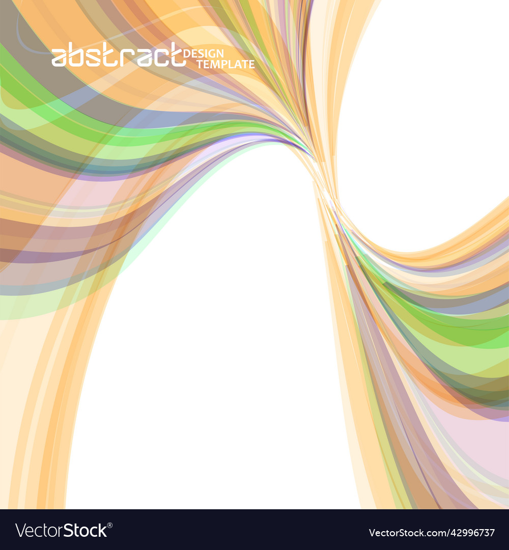 Abstract wavy background Royalty Free Vector Image