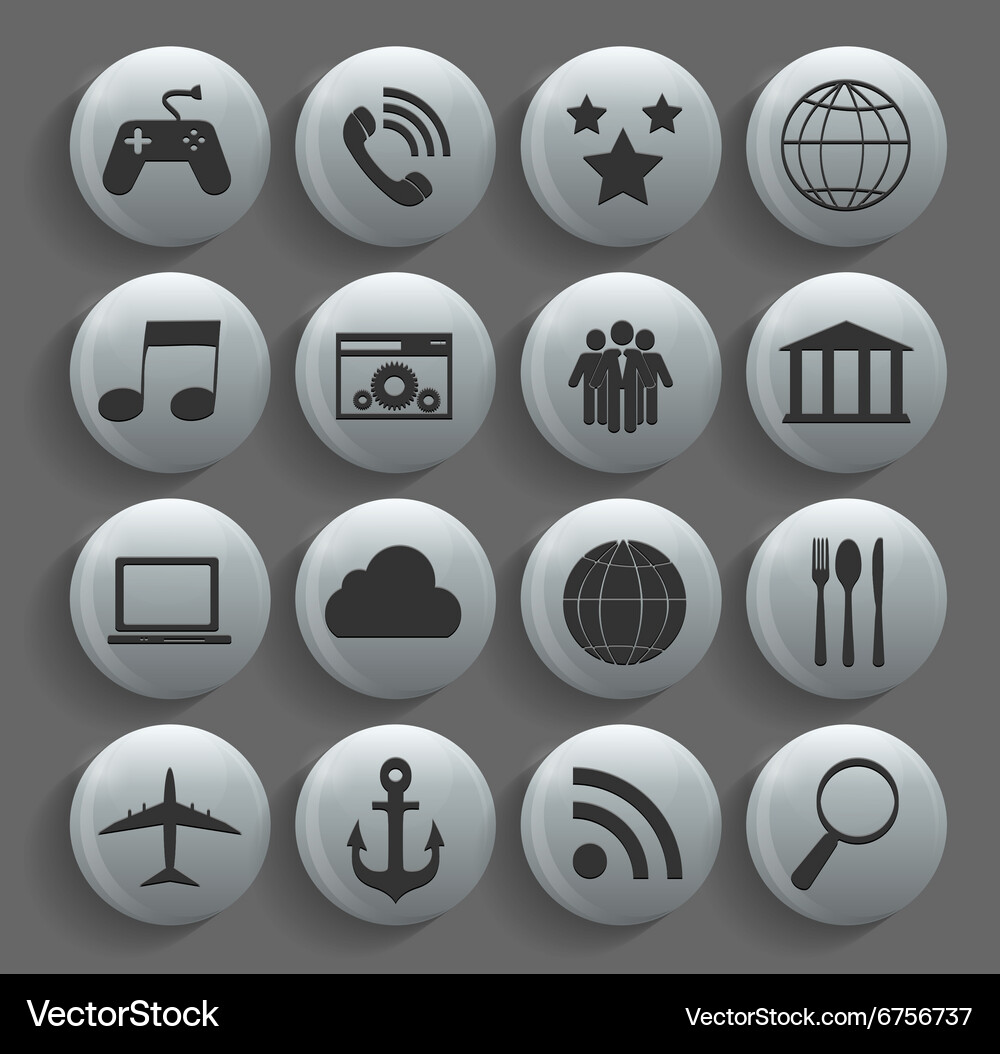 Different business finance and communication Vector Image