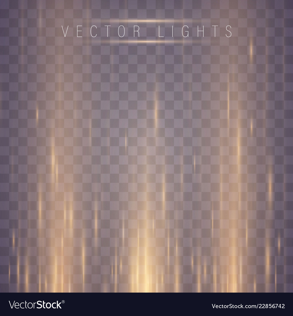 Magic light effect Royalty Free Vector Image - VectorStock