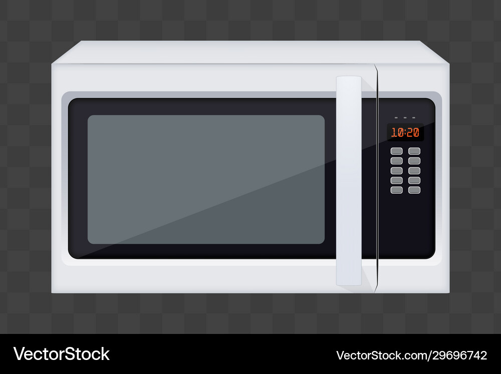 Sample microwave oven Royalty Free Vector Image