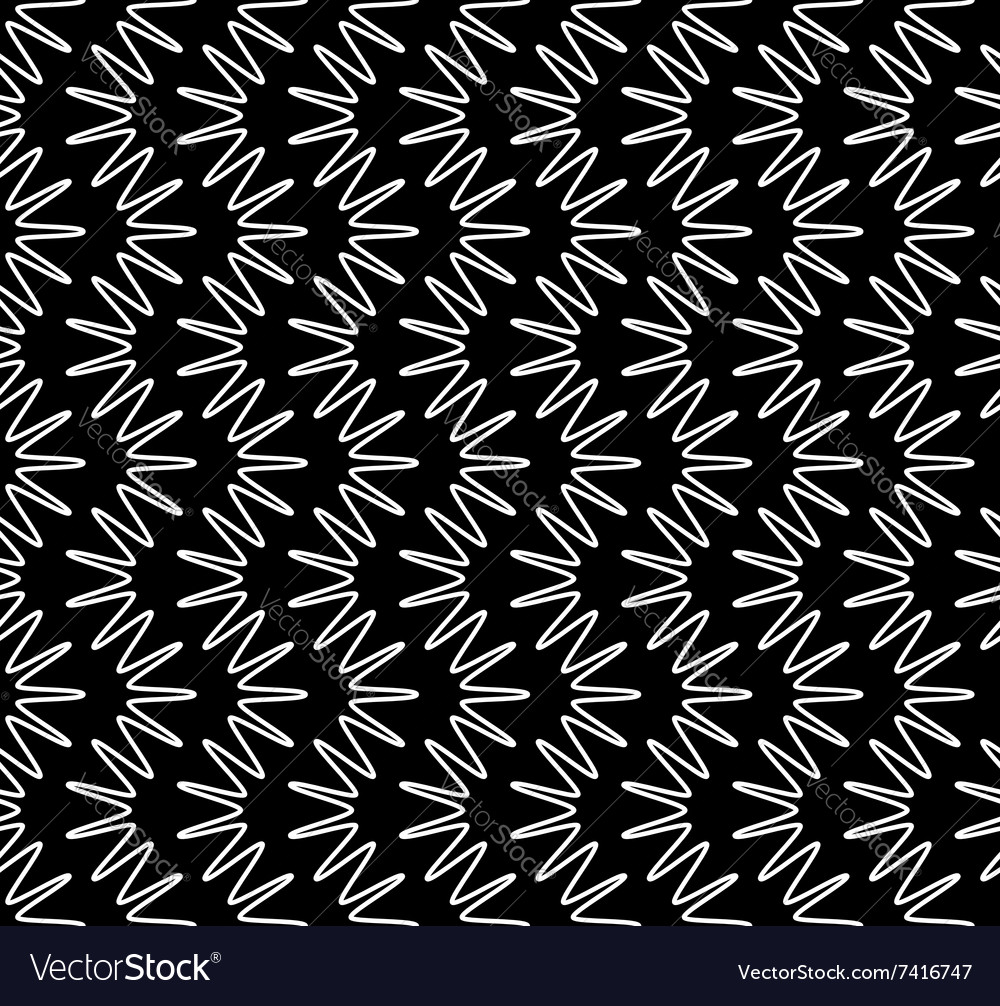 Abstract Monochrome Seamless Pattern Royalty Free Vector